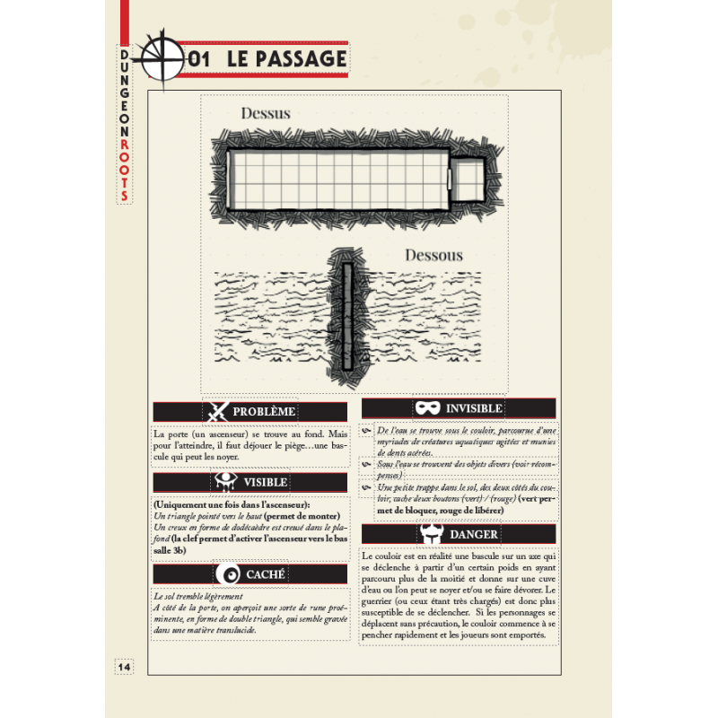 Dungeon Roots 1981: Le sorcier de la tour d'Abyme